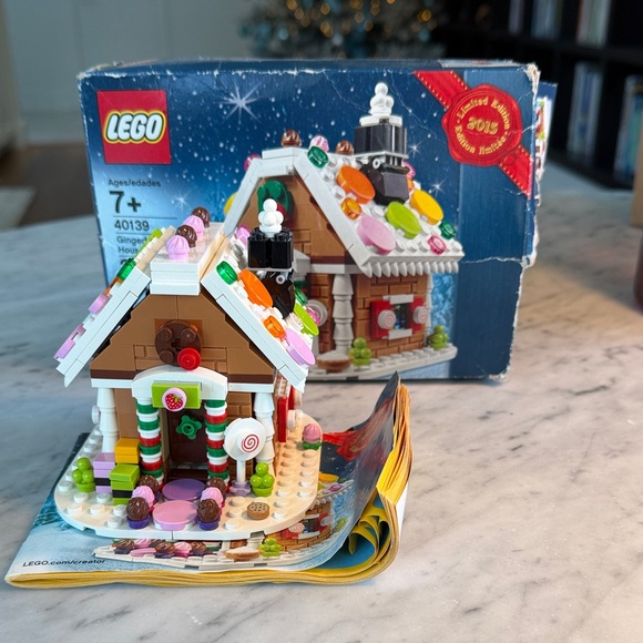 Lego | Holiday | Lego Festive Gingerbread House Built | Poshmark